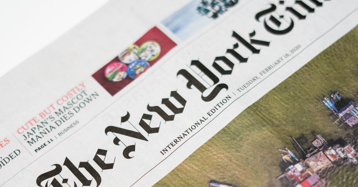 Jerry Schlichter Quoted in New York Times Article Regarding New ...